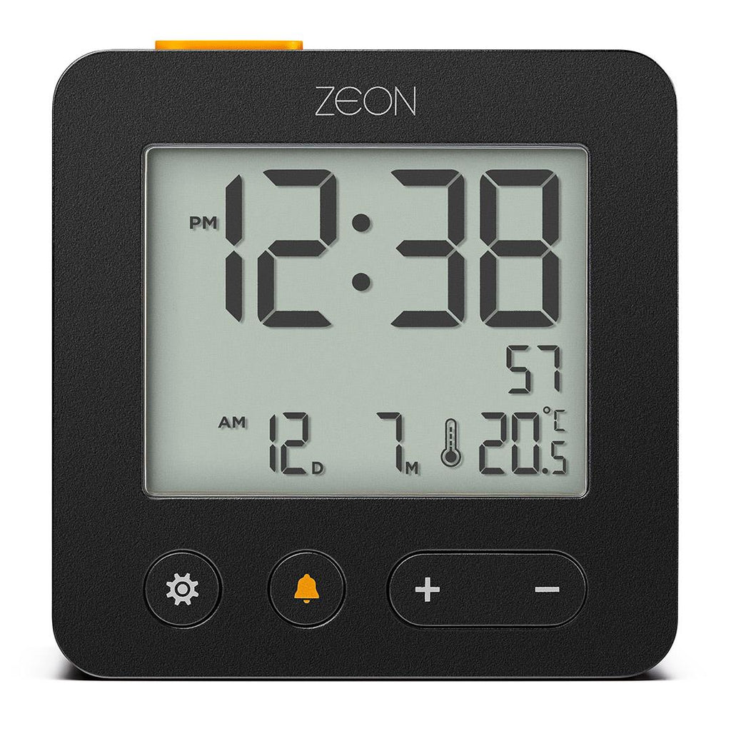 Zeon Digital Alarm Clock - Black – Zeon Ltd - EU